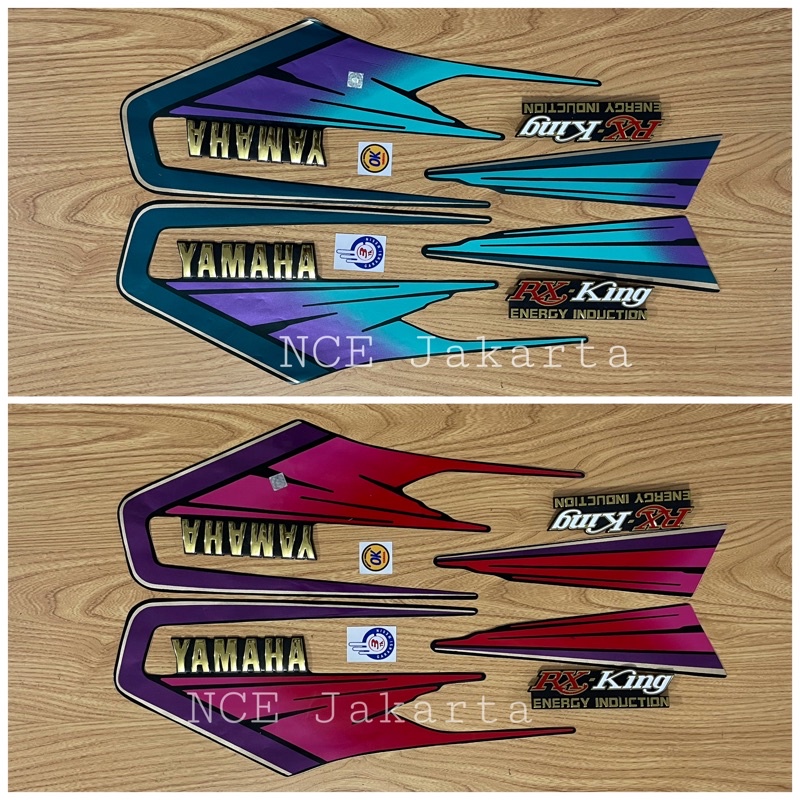 Jual PAKET STIKER STRIPING EMBLEM LOGO RX KING 1995 | Shopee Indonesia