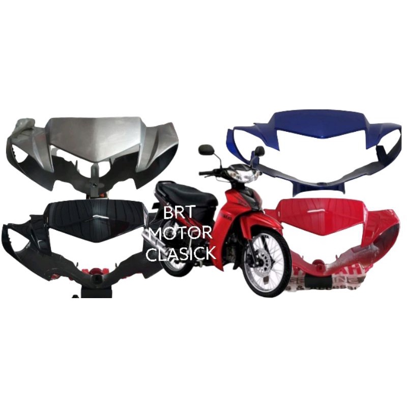 Jual batok/kepala Yamaha Vega R new 2006-2009 Hitam Biru merah silver ...