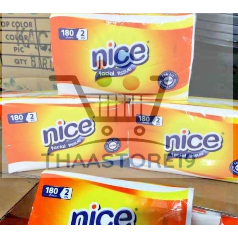 Jual TISSU NICE 180 SHEETS 1KG MUAT 6PCS | Shopee Indonesia