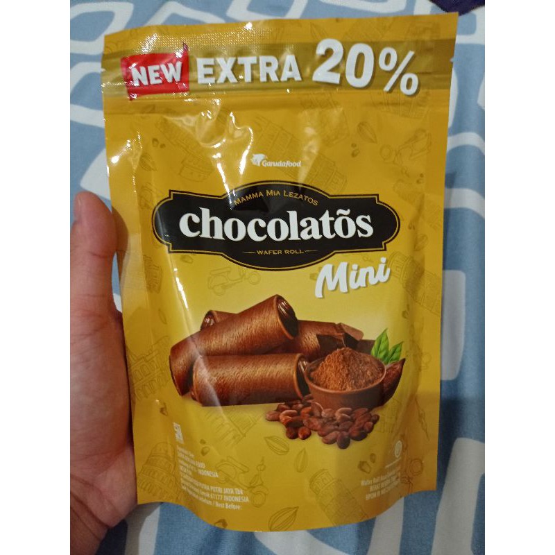 Jual New!! Chocolatos Wafer Roll Mini 84Gram | Shopee Indonesia