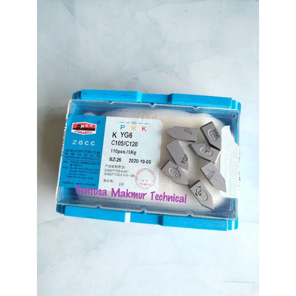 Jual C120 YG6 8MM Mata Intan Widia Widya Pahat Bubut Betel 8 MM ...