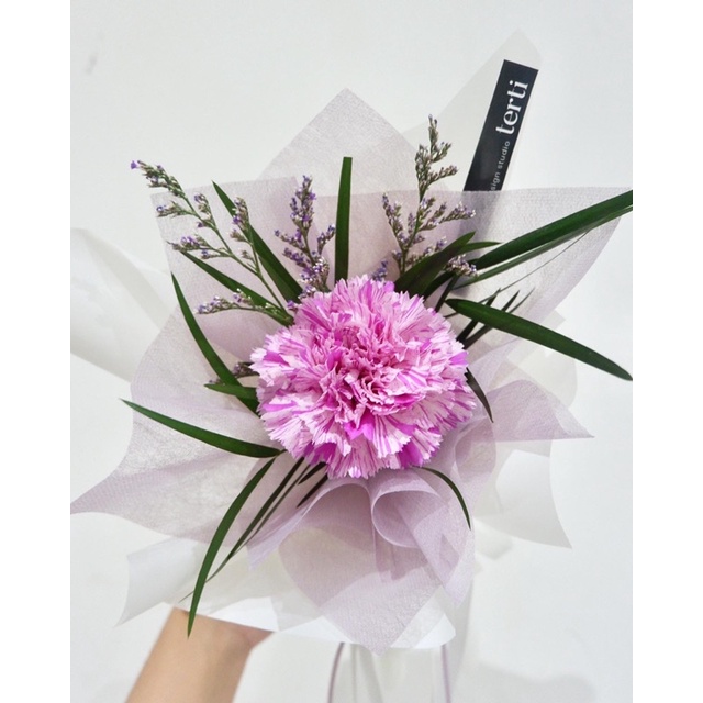 Jual FREE PAPERBAG - Single Carnation | Buket Bunga | Flower Bouquet ...