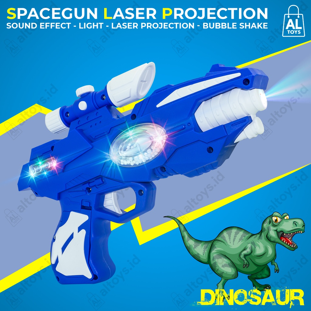 Jual Mainan Pistol Laser Proyeksi Pistol Suara dan Lampu LG10 | Shopee ...