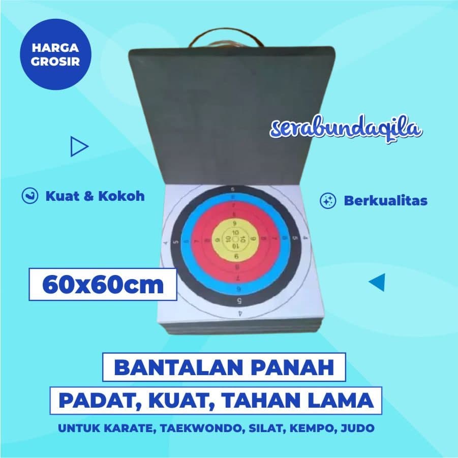 Jual Bantalan Target Panahan ukuran 60x60 cm | Shopee Indonesia