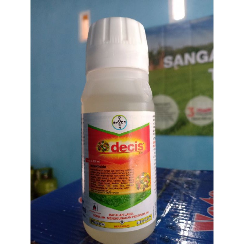 Jual DECIS 25 EC 100 ML INSEKTISIDA PEMBASMI HAMA BAYER | Shopee Indonesia