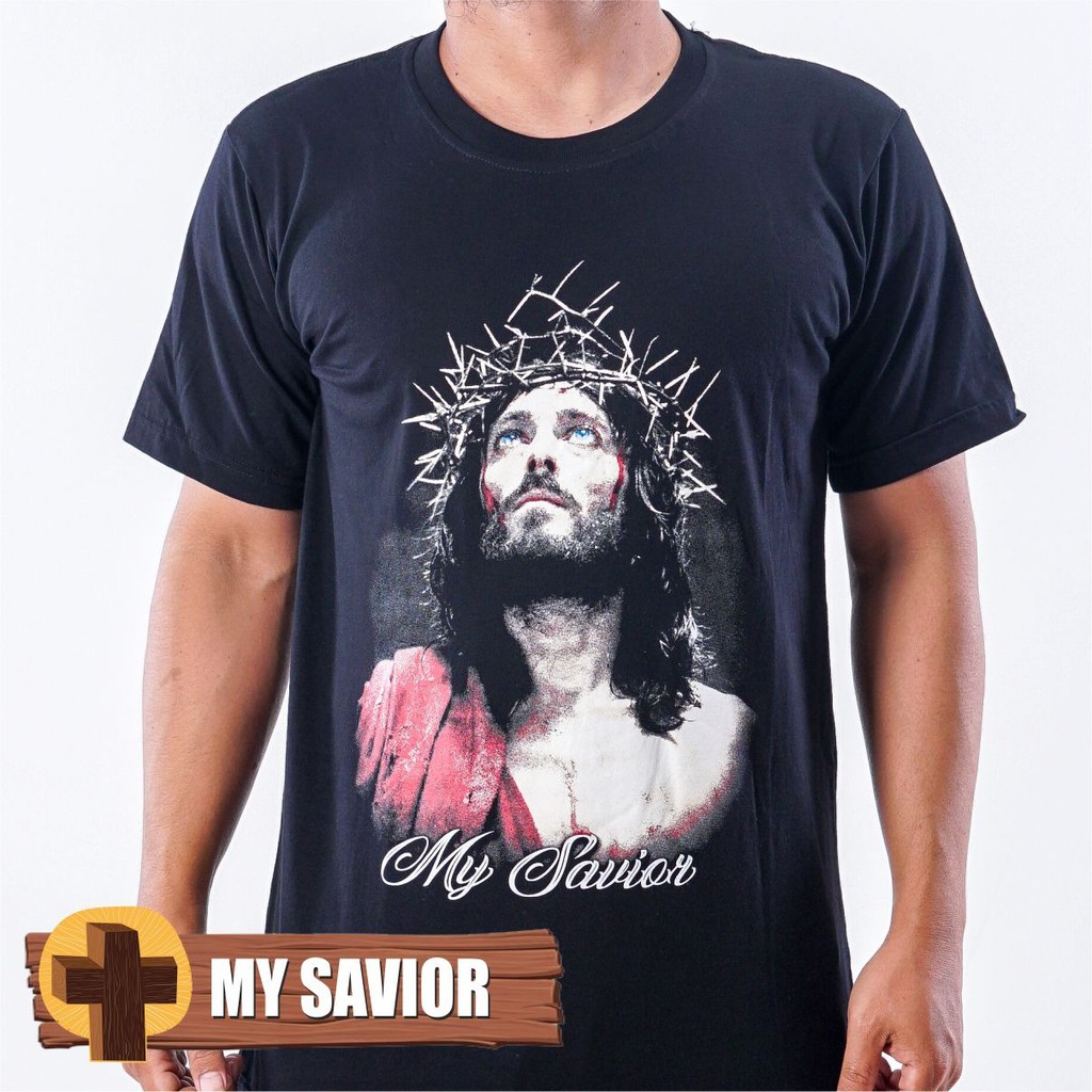 Jual KAOS ROHANI JESUS IS MY SAVIOR YESUS JURUSELAMATKU KRISTEN KATOLIK ...