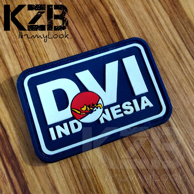 Jual Emblem Karet DVI INDONESIA-Disaster Victim Identification | Shopee ...