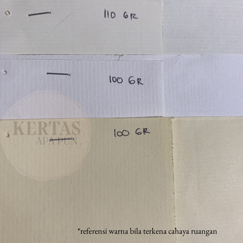 Jual Kertas Concorde F4 100 gr gram gsm Light Cream Yellow Kuning Tua ...