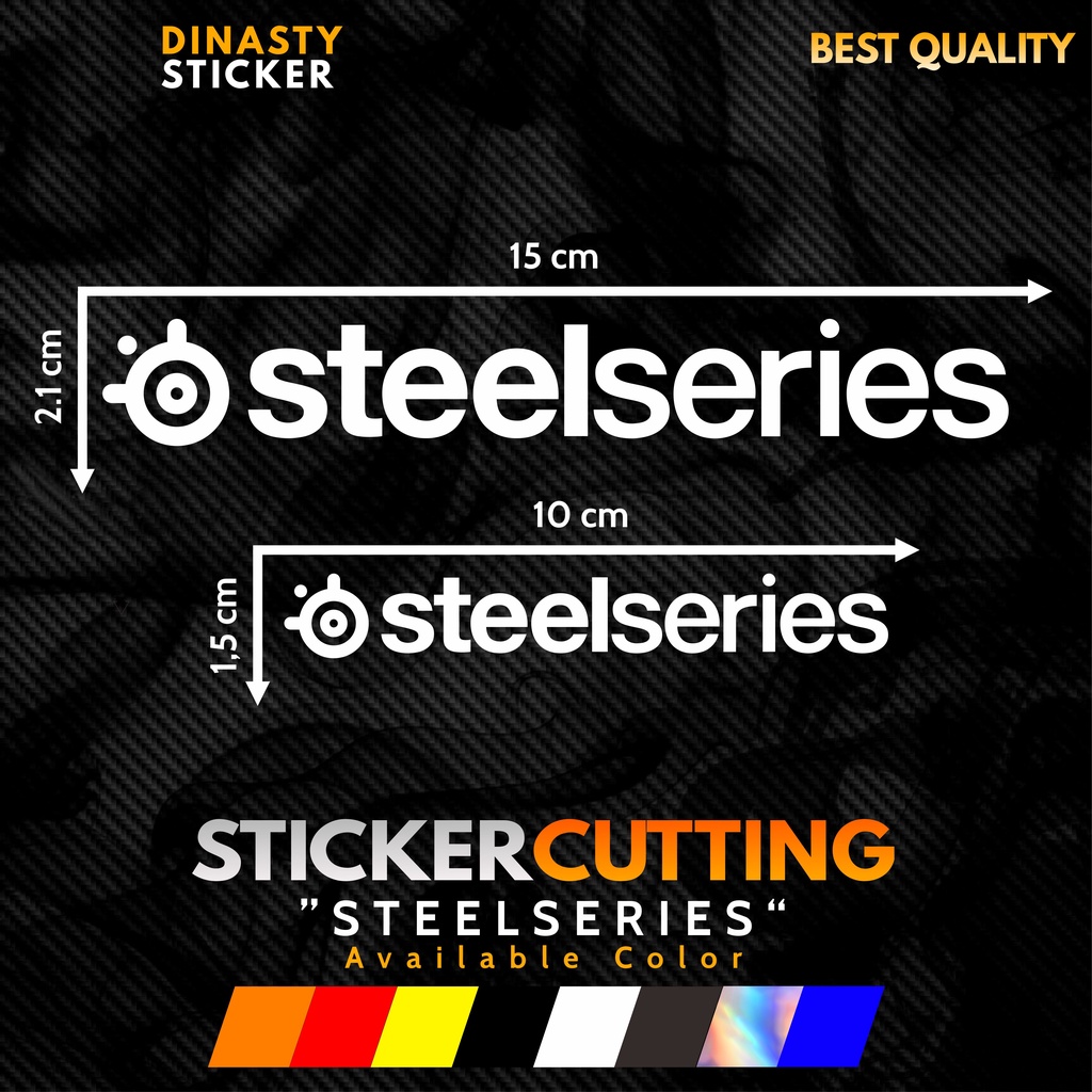 Jual STICKER STIKER CUTTING STEELSERIES | Shopee Indonesia