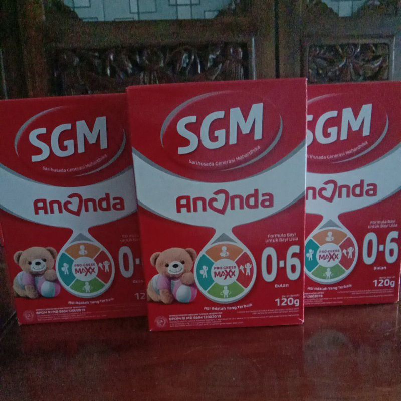Jual Susu Bayi SGM Ananda 0-6 bulan dan 6-12 bulan EXP 2027 | Shopee ...