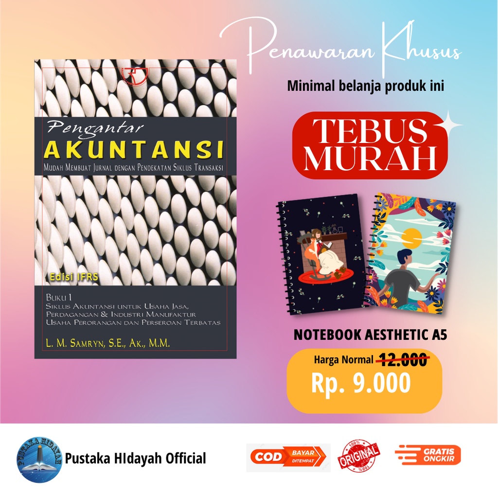 Jual Buku Pengantar Akuntansi Buku 1 - L. M. Samryn | Rajawali | Shopee ...