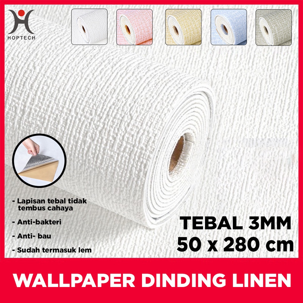 Jual Wallpaper Linen Roll | Wallpaper Dinding | Dekorasi Kamar ...