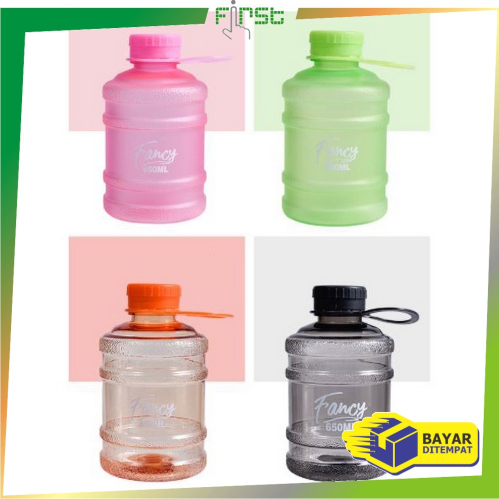 Jual FH-C307 Botol Minum Bentuk Galon 650ml / Galon Mini Anak / Botol ...