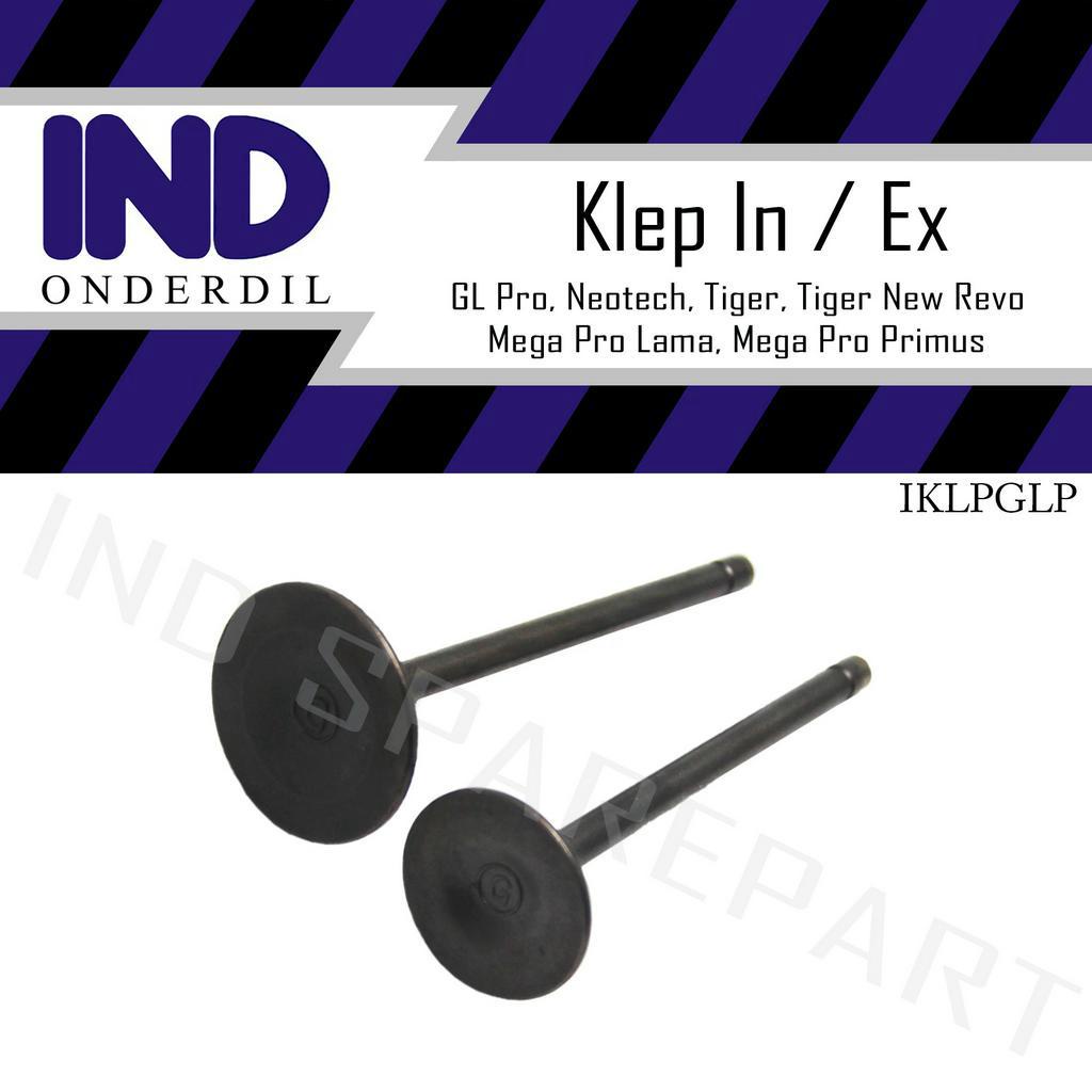 Jual Klep In-Ex Payung Valve GL Pro & Neotech & Tiger Lama-New Revo & Mega Pro Old-Primus ...