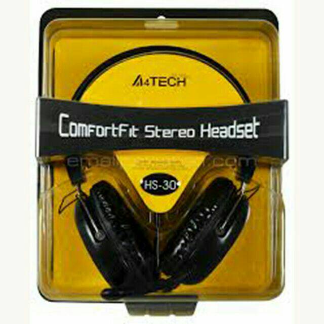 Jual Headset A4TECH HS-30 (BB) | Shopee Indonesia
