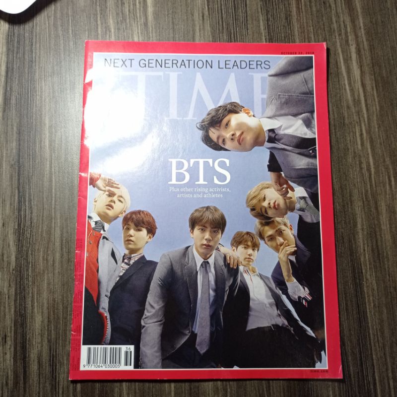 Jual majalah TIME cover BTS bangtan magz magazine | Shopee Indonesia