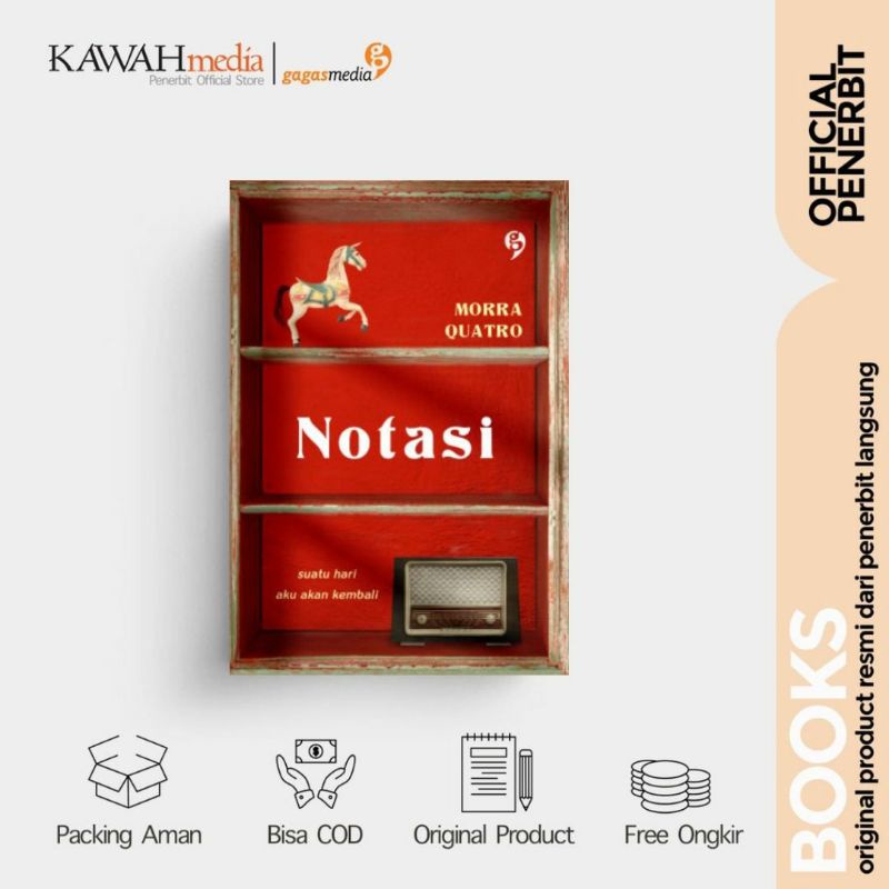 Jual Buku Novel Notasi Karya Morra Quatro - Gagasmedia | Shopee Indonesia