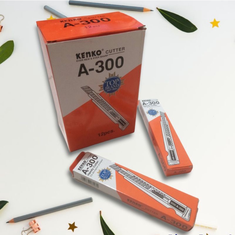 Jual Cutter Kenko A-300 Cutter Kecil | Shopee Indonesia
