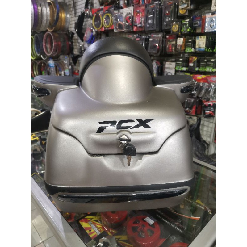 Jual Box Belakang Top box PCX 150 lokal - Topbox pcx 160 PNP | Shopee ...