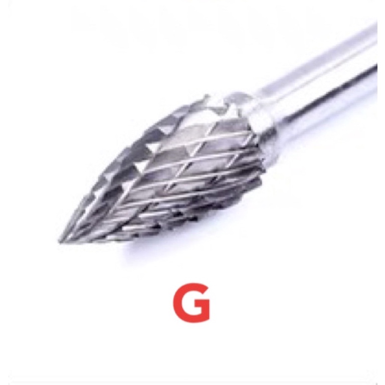 Jual Mata bor / Mata tuner /Mata cuner / Rotary burr dua arah 6X8 mm ...