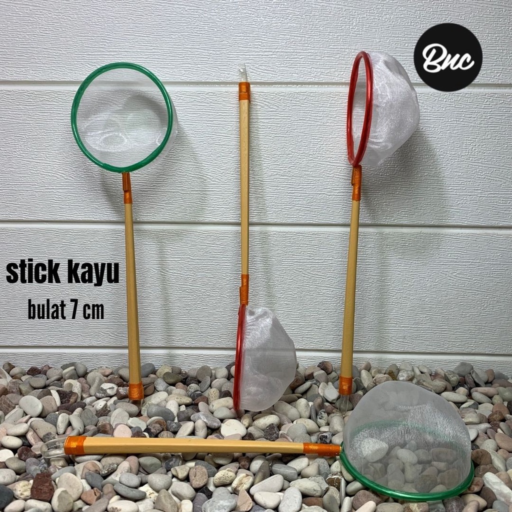 Jual Serokan Ikan Hias Cupang Gupy KAYU Saringan Kutir Seser Jentik ...