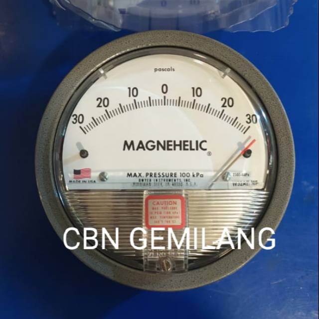 Jual Magnehelic 2300-60 PA Differential Pressure Gage (Range 30-0-30 PA) | Shopee Indonesia