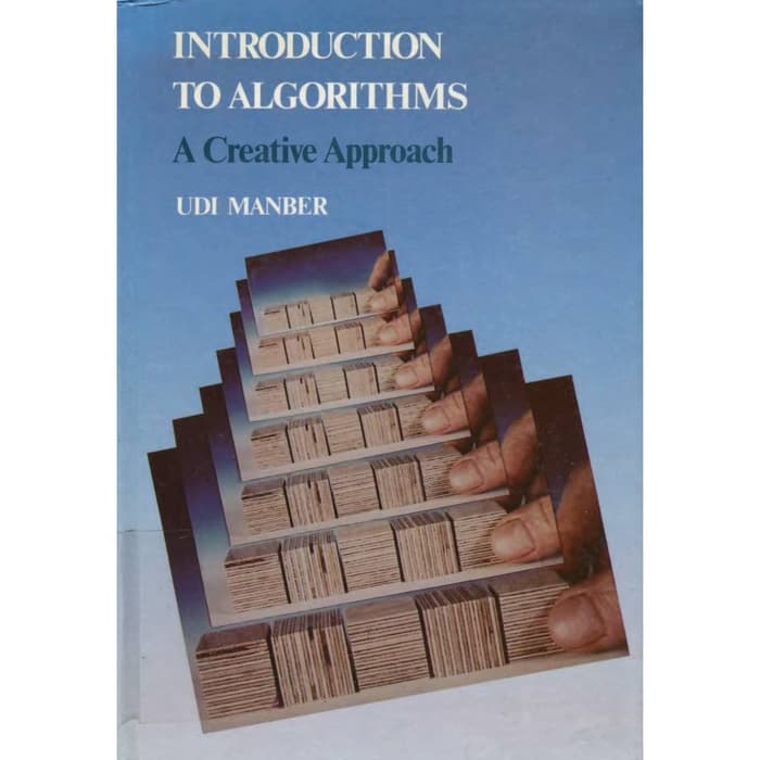 Jual Buku Udi Manber - Introduction to Algorithms_ A Creative Approach ...
