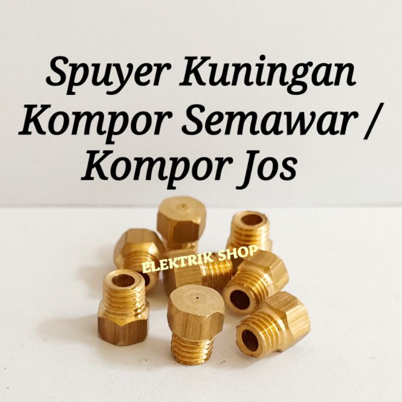 Jual SPUYER KUNINGAN KOMPOR SEMAWAR / KEPALA KUNINGAN KOMPOR JOS ...