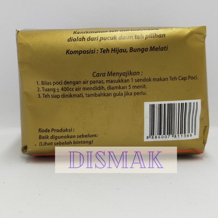 Jual Teh-Daun- Teh Poci Gold 40 Gram -Daun-Teh 800 Teh-Makanan-Minuman ...