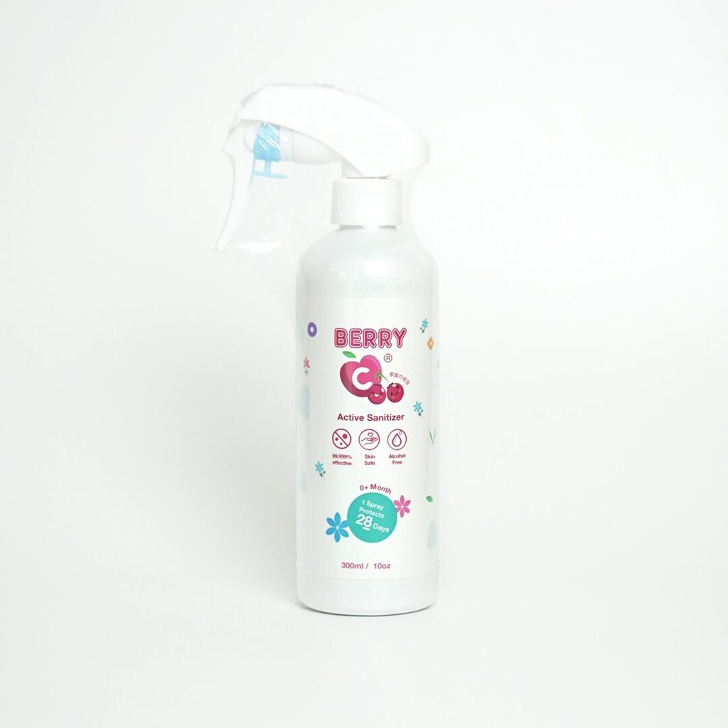 Jual BerryC Active Sanitizer Water Disinfectant 300ml | Shopee Indonesia