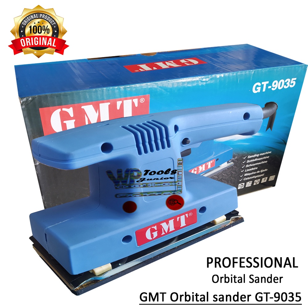 Jual GMT Orbital Sander Mesin Amplas Listrik Model Panjang 93x185mm GT ...