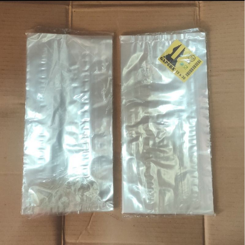 Jual plastik bening uk 15x30 > plastik PP bening | Shopee Indonesia