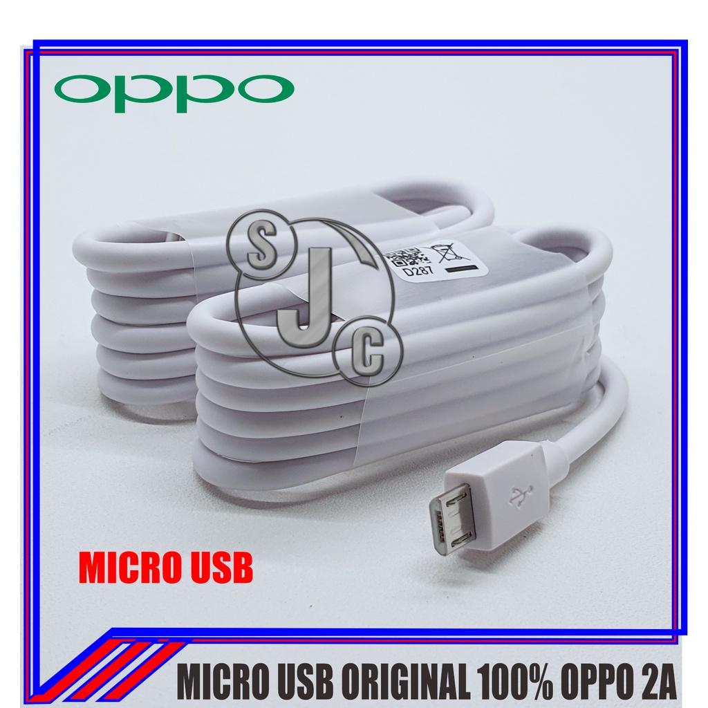 Jual Kabel Data Oppo A5S A12 Oppo A31 ORIGINAL 100% Micro USB | Shopee ...