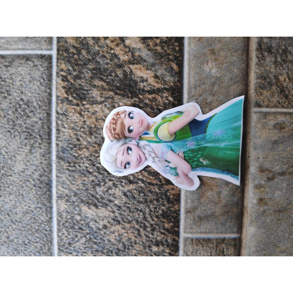 Jual Stiker Vinyl Karakter Frozen HP Motor Spion Helm Laptop Buku Anna ...