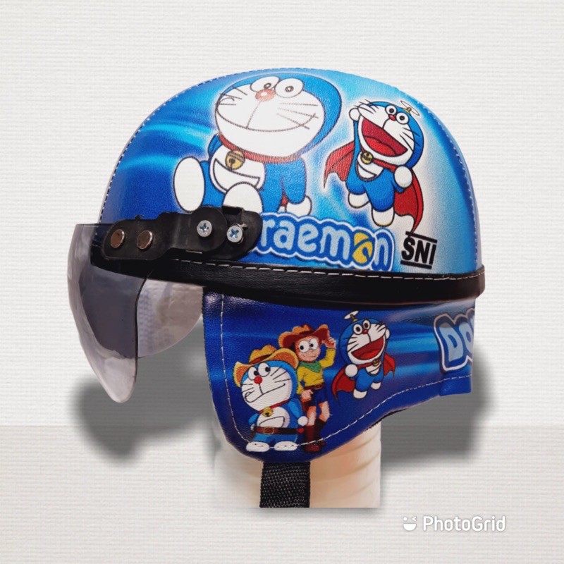 Jual HELM ANAK LUCU FIGUR DORAEMON untuk balita | Shopee Indonesia