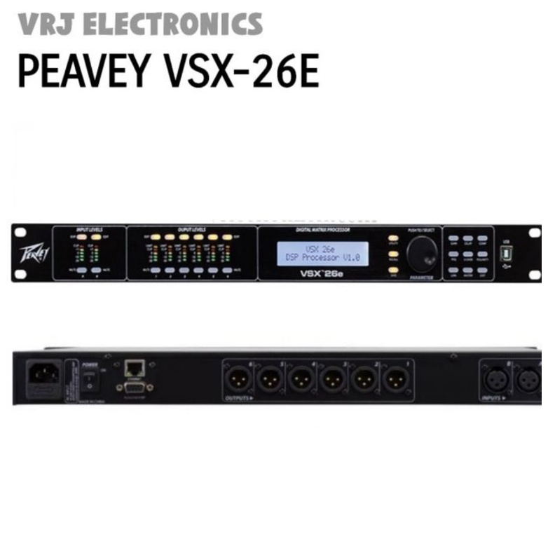Jual PEAVEY VSX-26E DSP-based Loudspeaker Management System | Shopee ...