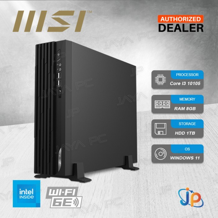 Jual MSI Desktop PC PRO DP130 11th Intel I5 11400/ HDD 1TB/ RAM 8GB ...