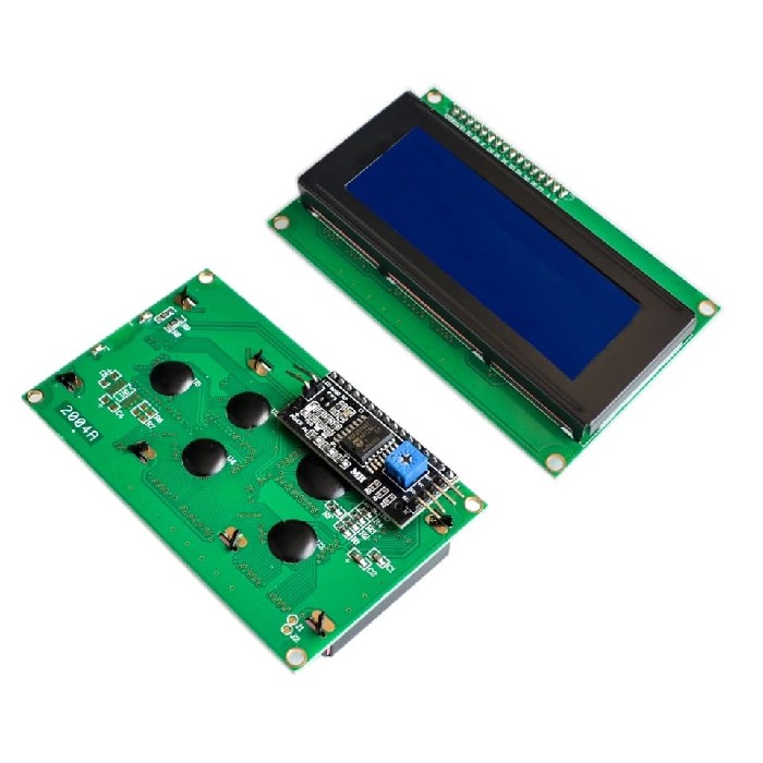 Jual Blue LCD 2004 + i2C IIC Backpack LCD Module for Arduino | Shopee ...