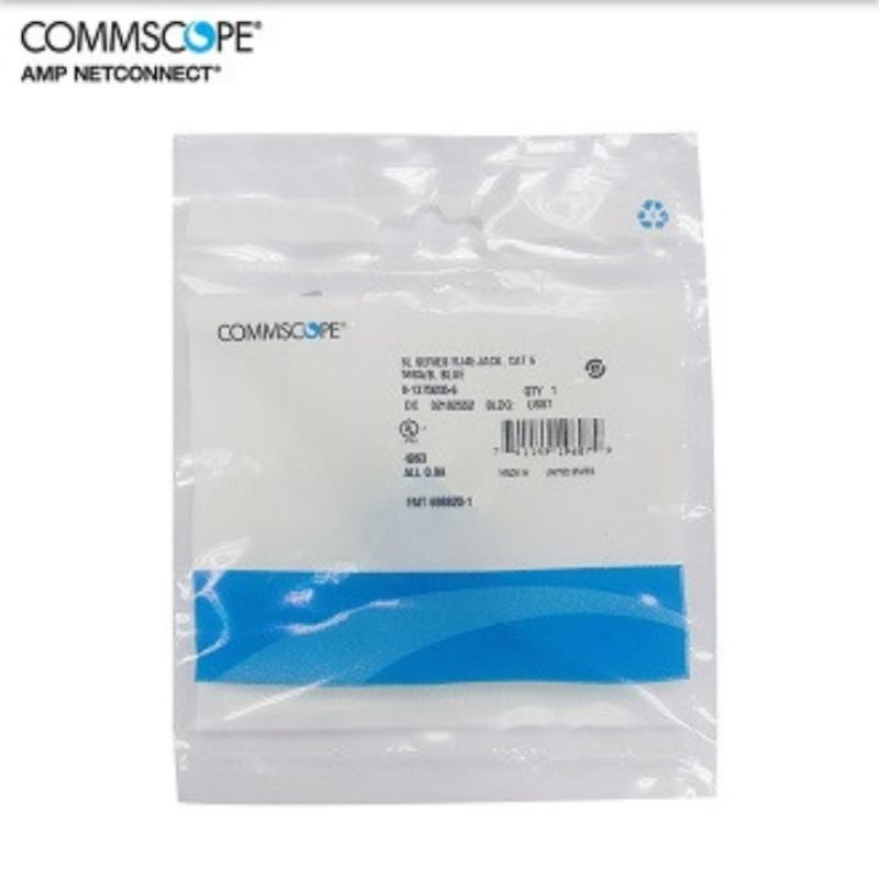 Jual AMP Modular Cat 6 Original Gold plating | Shopee Indonesia
