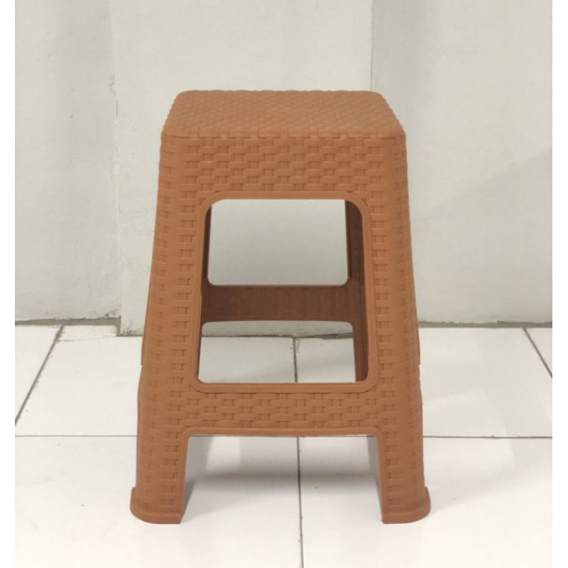 Jual Bangku Baso Plastik Kursi Bakso Anyaman/Kursi Bakso Plastik Rotan ...