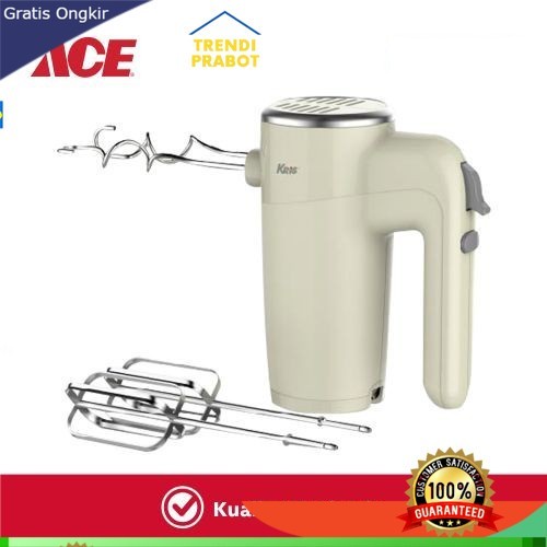Jual Mixer Tangan Adonan Kue Krisbow Mixer Tangan 300W Ace | Shopee Indonesia