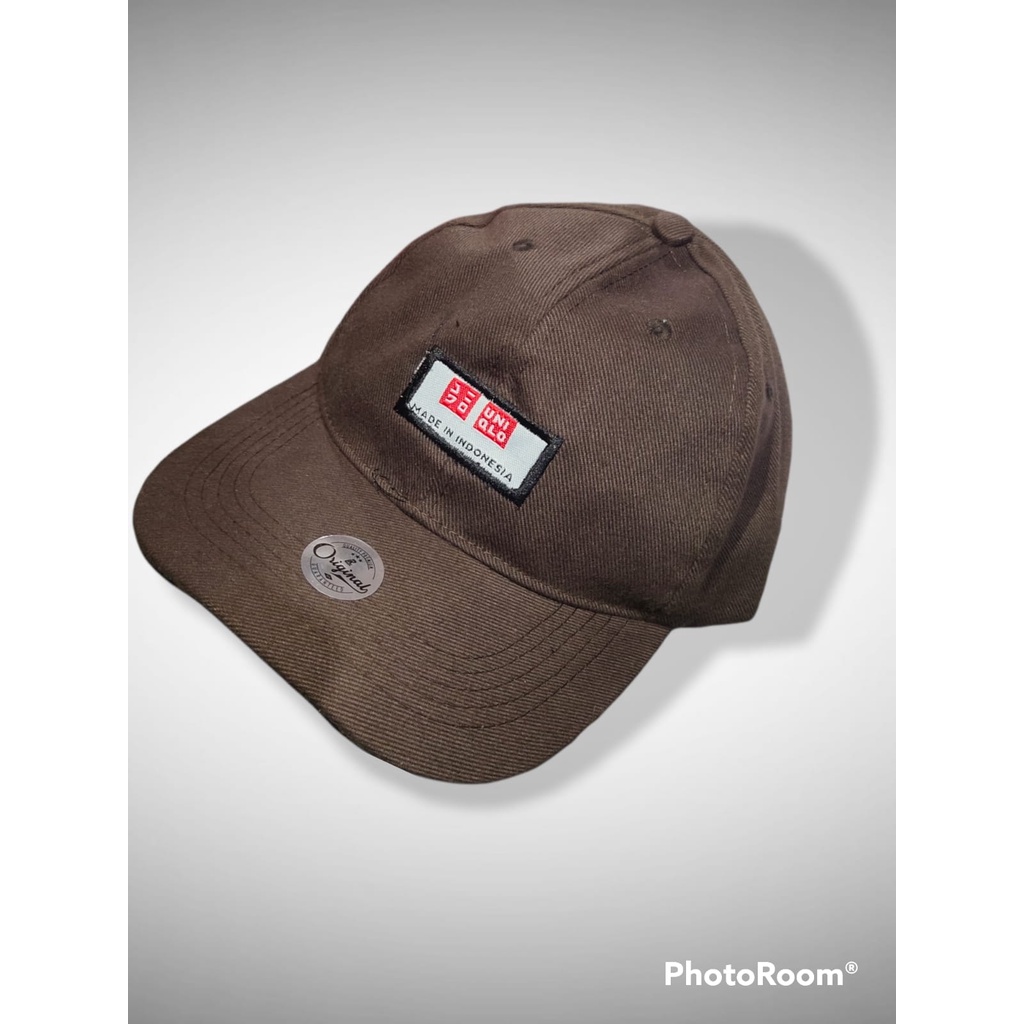 Jual Polo Cap / Topi Polo / Topi Pria Wanita Uniqlo Bahan Twill ...