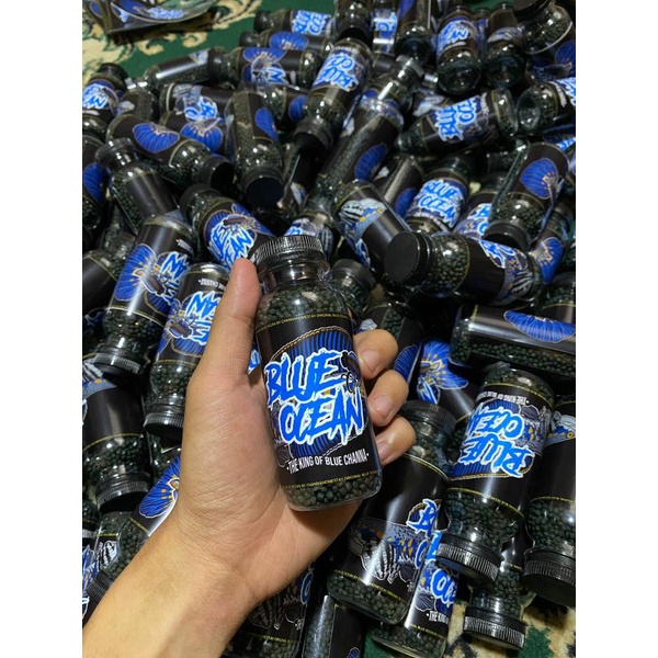 Jual BLUE OCEAN A+ / PELET CHANNA BLUE | Shopee Indonesia
