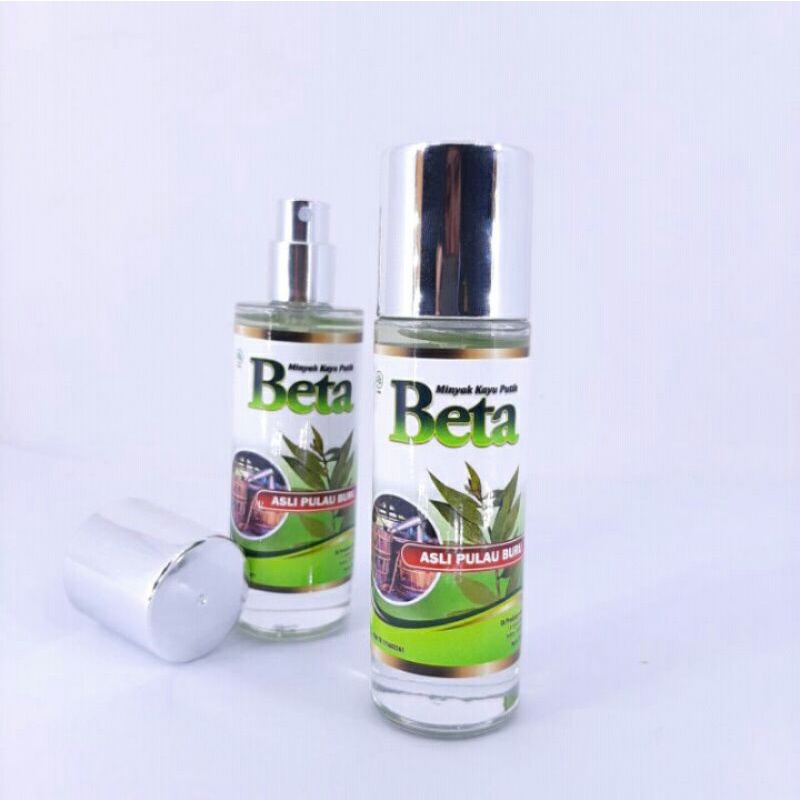 Jual Minyak Kayu Putih Beta 30 ml Botol Spray Asli Ambon | Shopee Indonesia