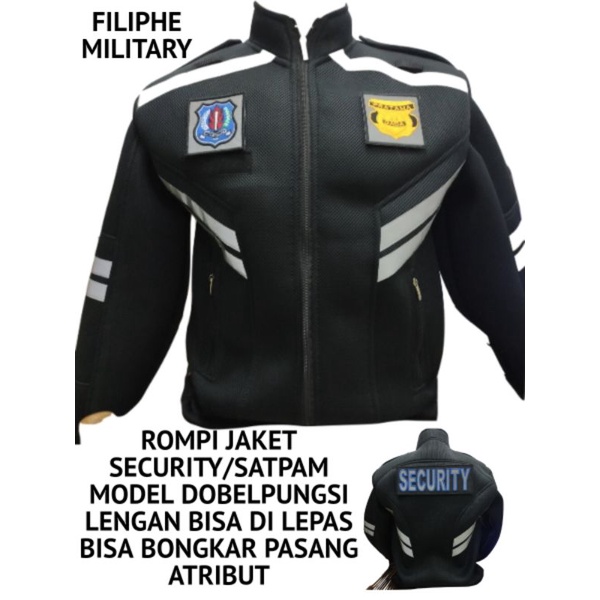 Jual JAKET SECURITY,ROMKET SECURITY, JAKET SATPAM | Shopee Indonesia