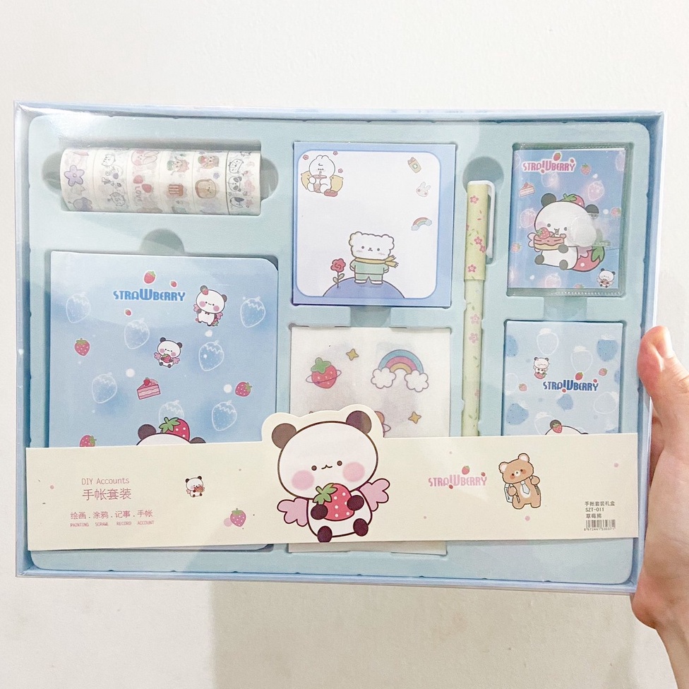 Jual Paket Jurnal Set 7 in 1 Agenda / Gift Box Hampers / Hadiah ...