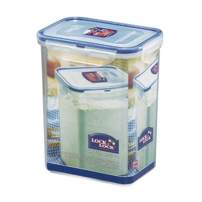 Jual LocknLock Food Container HPL813 Rectangular 1.8L | Shopee Indonesia