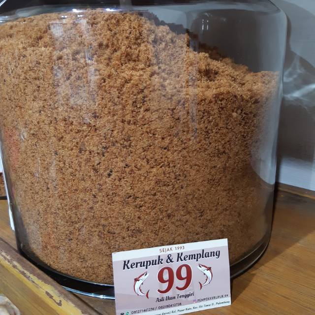 Jual Sambalingkung tenggiri 250gr/abon ikan | Shopee Indonesia