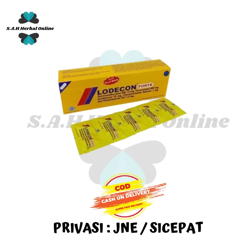 Jual Lodecon Forte 10 Kaplet | Shopee Indonesia