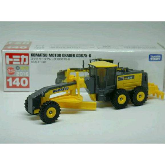 Jual M963- Miniatur Alat Berat Tomica Komatsu 140 Motor Grader Gd675 ...